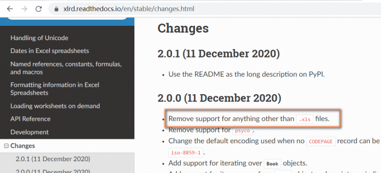 Python错误集锦：xlrd打开excel文件提示xlrd.biffh.XLRDError: Excel xlsx file; not supported(xlrd不支持xlsx) – 桔子code