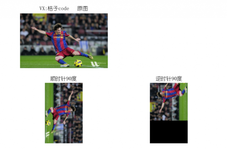 Opencv Python教程:几何空间变换~仿射变换、旋转、透视变换 Warpaffine Rotate Warpperspective 桔子code